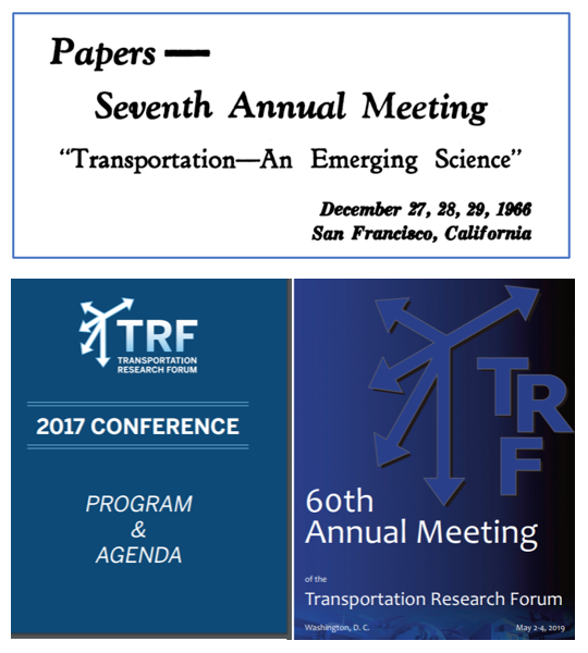 History & Organization - Transportation Research Forum