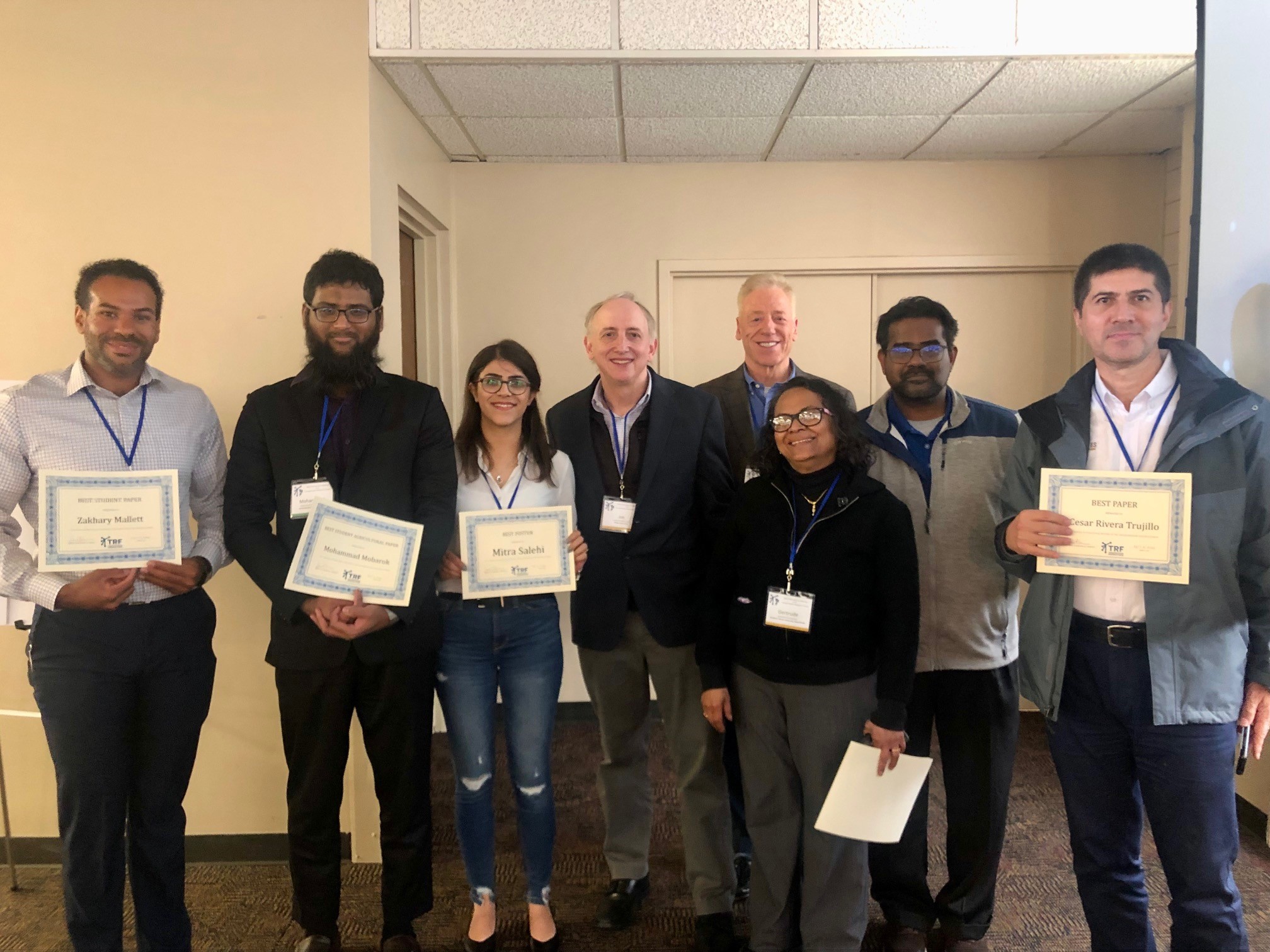 2022 TRF Research & Service Awards - Transportation Research Forum